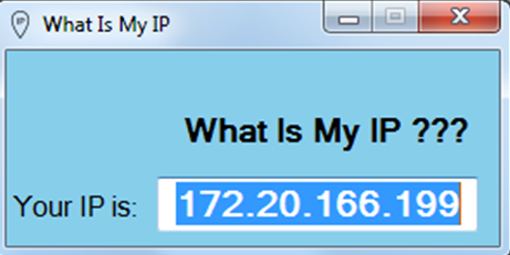 What is My IP Address | SourceCodester